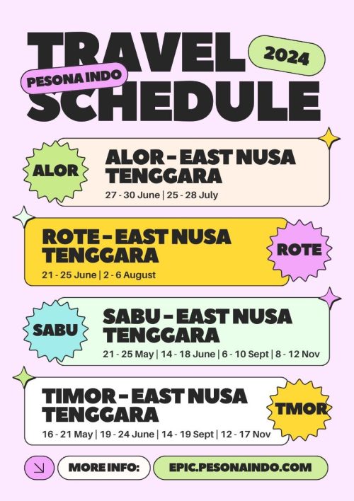 Jadwal Open Trip Destinasi Wisata Indonesia | Pesona Indonesia